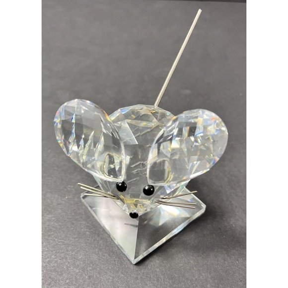 Swarovski | Accents | Large Swarovski Crystal Mouse Figurine Spring ...